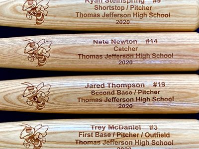 Engraved to Last | Custom Engraved Baseball Bats | Bat Engraving