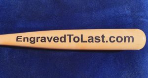 Engraved to Last | Custom Engraved Baseball Bats | Bat Engraving